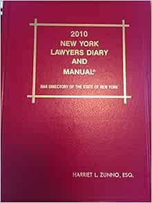 New York Lawyers Diary And Manual 2010 (New York Lawyers Diary & Manual ...