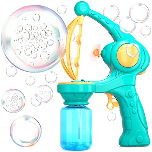 Bubble in Bubble Machine Gun for Kids, Automatic Bubble Machine Gun ...