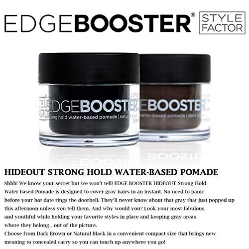 Style Factor Edge Booster Hideout Hair Pomade Strong Hold Color Gel 1 ...
