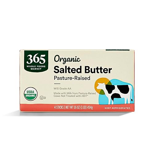 365 by Whole Foods Market, Organic Butter Salted, 1 lb USDA Organic in ...