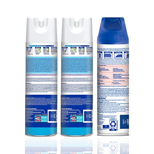 Lysol Disinfectant Spray + Fabric Disinfectant, Sanitizing and ...
