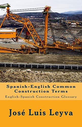 Amazon.com: Spanish-English Common Construction Terms: English-Spanish ...