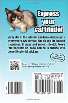 Grumpy Cat Stickers: Grumpy Cat: 0800759791644: Amazon.com: Books