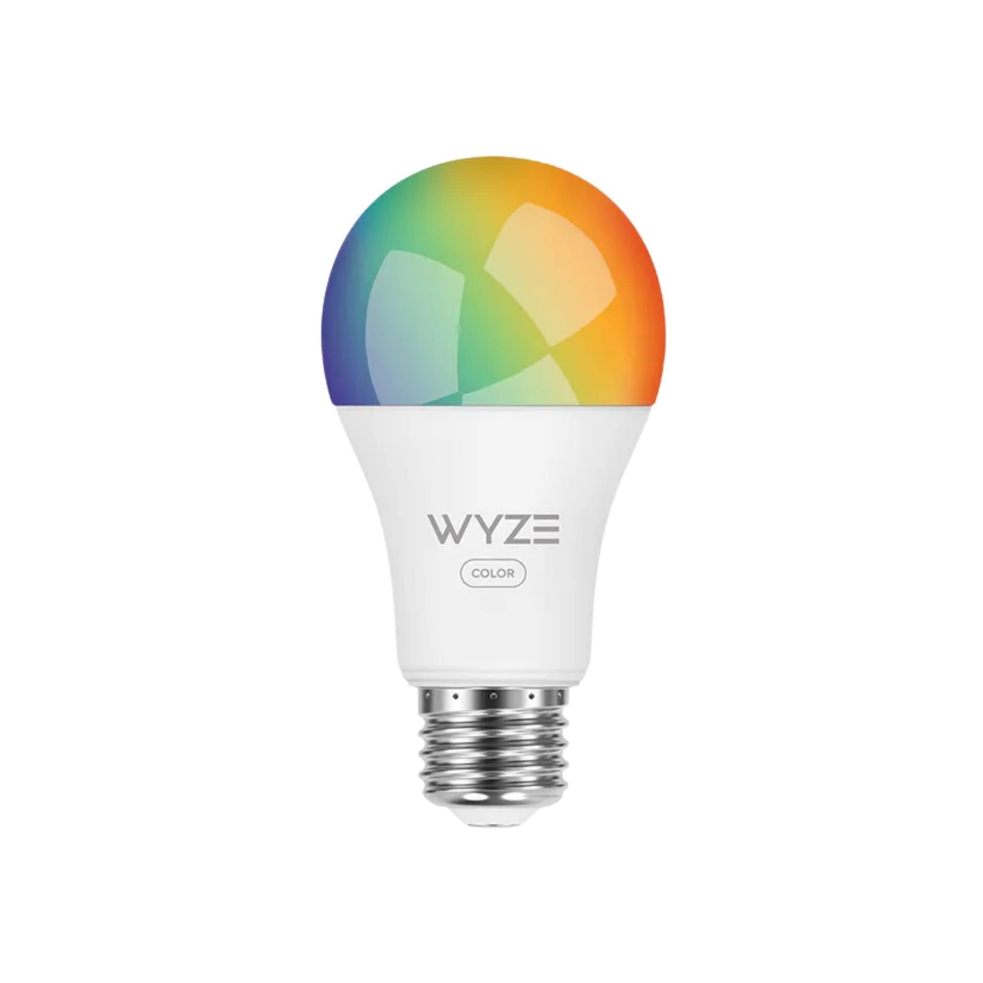 Wyze Bulb Color, 1100 Lumen WiFi RGB and Tunable White A19 Smart Bulb ...