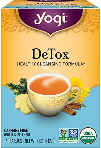 Yogi Tea - DeTox Tea (6 Pack) - Healthy Cleansing Formula with ...