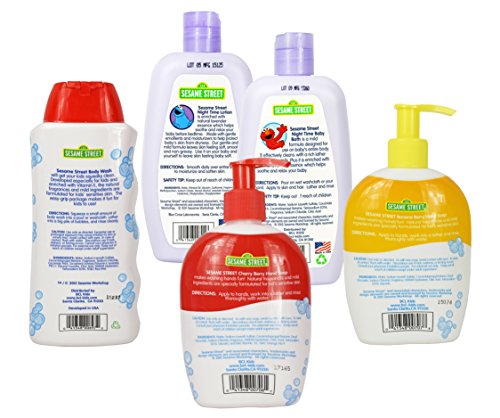 Set of 4 Sesame Street Gentle, Mild, and Hypo-allergenic Hand - Want It All