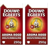 Amazon.com : Douwe Egberts Aroma Rood Ground medium roast Coffee, 250g ...