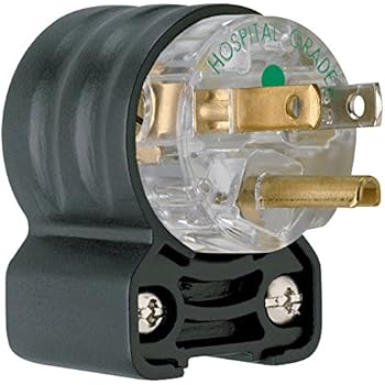 10 PLUGS - NEW PS5266-X PASS & SEYMOUR 15A 125VAC MALE STRAIGHT BLADE ...