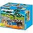Playmobil - 4827 - Jeu de construction - Poste d'observation et animaux ...