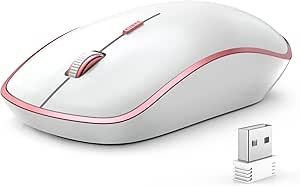 Amazon.com: Wireless Mouse for Laptop, J JOYACCESS 2.4G Ultra Thin ...