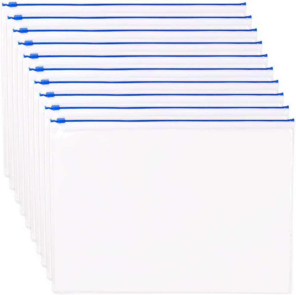 Zipper Bags A3 Document Wallets Files Popper Pocket Envelope Folders ...