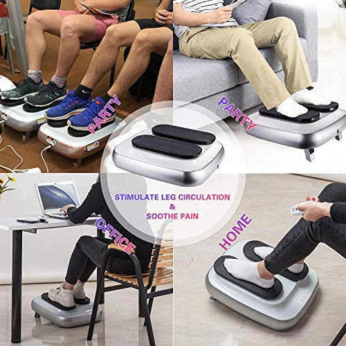 Physiotherapy Seated Electric Leg Exerciser with 5 Levels Adjustable ...