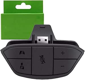 Amazon.com: Stereo Headset Adapter, Audio Mic Headphone Converter for ...