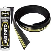 1 ½" High Garage Door Flood Barrier Threshold Kit (12'3") | Flexible ...