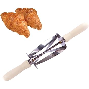 Amazon.com: Ateco Stainless Steel Croissant Roller Cutter: Cookie ...