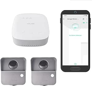Amazon.com: YoLink SpeakerHub & Two Outdoor Motion Sensors Smart Home and Security Kit, Driveway ...