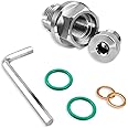 Amazon.com: TIKSCIENCE M14.1-1.5 x 15mm Oil Drain Plug Oversize Piggyback, Stainless Steel Self ...