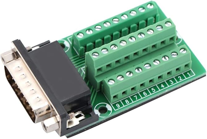 Amazon.com: 26 Pin DB26 D-SUB Male Adapter to PCB Terminal Signals ...