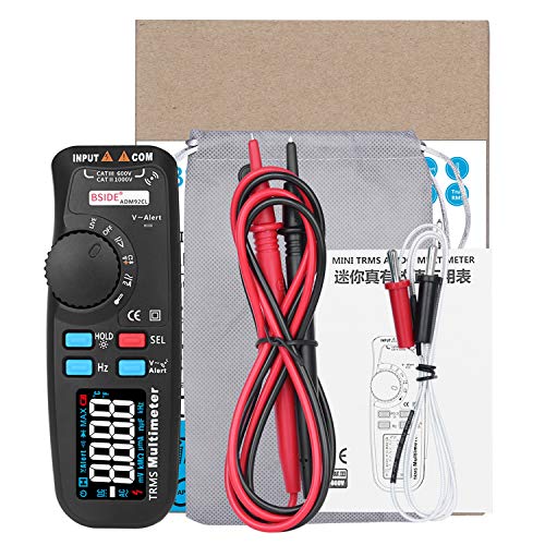 BSIDE True RMS Digital Multimeter Color Display 6000 Counts Auto ...