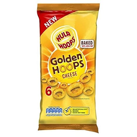 Hula Hoops Golden Cheese Snack, 150 g: Amazon.co.uk: Grocery