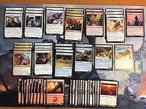 Amazon.com: Red White Dwarf Deck - Modern Legal - Custom Built - Magic ...
