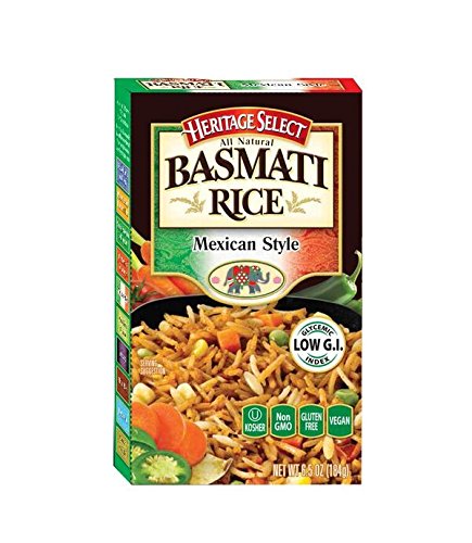 Amazon.com : Heritage Select Basmati Rice, Jambalaya with Orzo Pasta, 6 ...