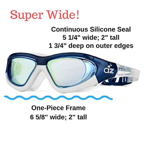 Aquazone Swim Goggles Wide Frame - Want It All