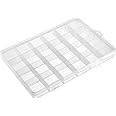 uxcell Component Storage Box - PP Fixed 36 Grids Electronic Component Containers Tool Boxes ...