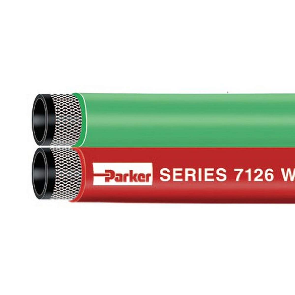 Parker Hannifin 7126-251 Manguera de soldadura de doble línea EPDM ...