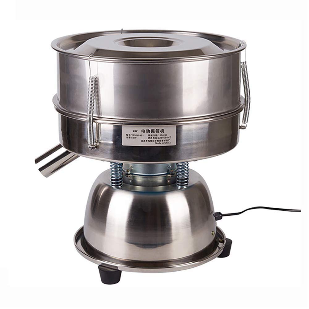 Buy Toplionace 220V 50W Stainless Steel Automatic Sifter Shaker Machine ...