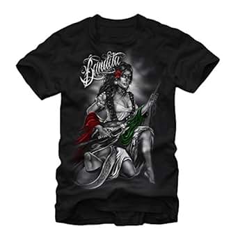 Amazon.com: Aztlan Bandita Mens Graphic T Shirt - Aztlan: Clothing