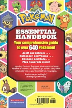 Pokemon: Essential Handbook: Scholastic, Cris Silvestri: 9780545427715 ...