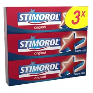 Amazon.com : STIMOROL Chewing Gum: ORIGINAL ( Pack of 3 ) : Grocery ...