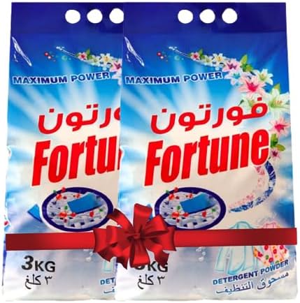 Fortune Detergent Powder offer soap automatic offer pack of 2 x 3kg ...