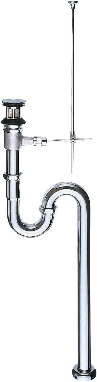 Amazon | SANEI 排水部品 ポップアップSトラップ パイプ径32mm H700-32 | 洗面用排水備品