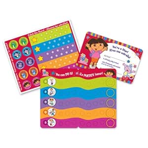 Amazon.com : Dora the Explorer Potty Training Chart & Stickers ...