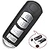 Amazon.com: SCITOO 1PC Keyless Entry Remote Control Car Key Fob Shell Case 4 Buttons Replacement ...