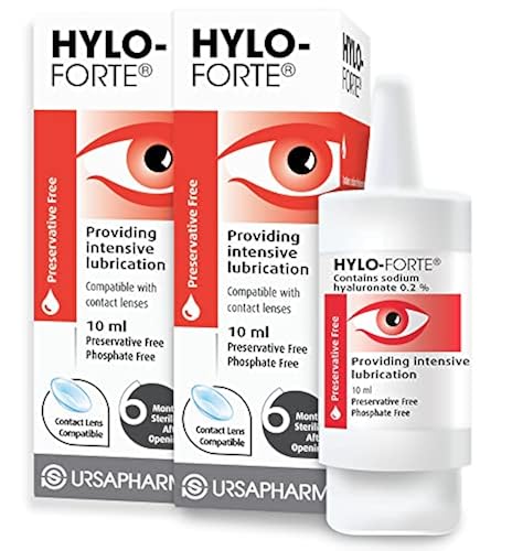 UrsaPharm Hylo-Forte Lubricating Eye Drops 10Ml - Pack of 2 in Saudi ...