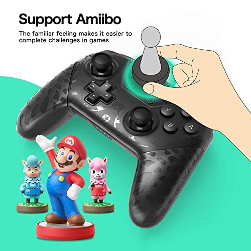 YCCTEAM Wireless Pro Controller Gamepad Compatible with Switch Support ...