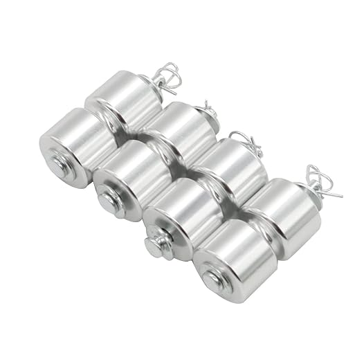 Aluminum Rollers Pins Kit with Washers Rings Trailer Tailgate Easy Lift ...
