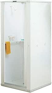 Amazon.com: Mustee 30 Durastall 30-in x 30-in Shower Stall, White: Home ...