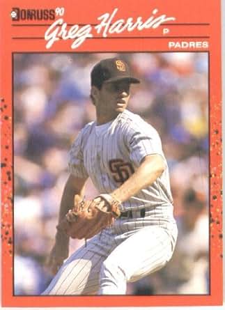 Amazon.com: 1990 Donruss Baseball Card #65 Greg Harris: Collectibles ...