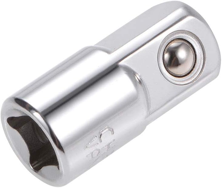 uxcell 1/4 Inch Drive (F) x 3/8 Inch (M) Socket Adapter for Ratchet ...