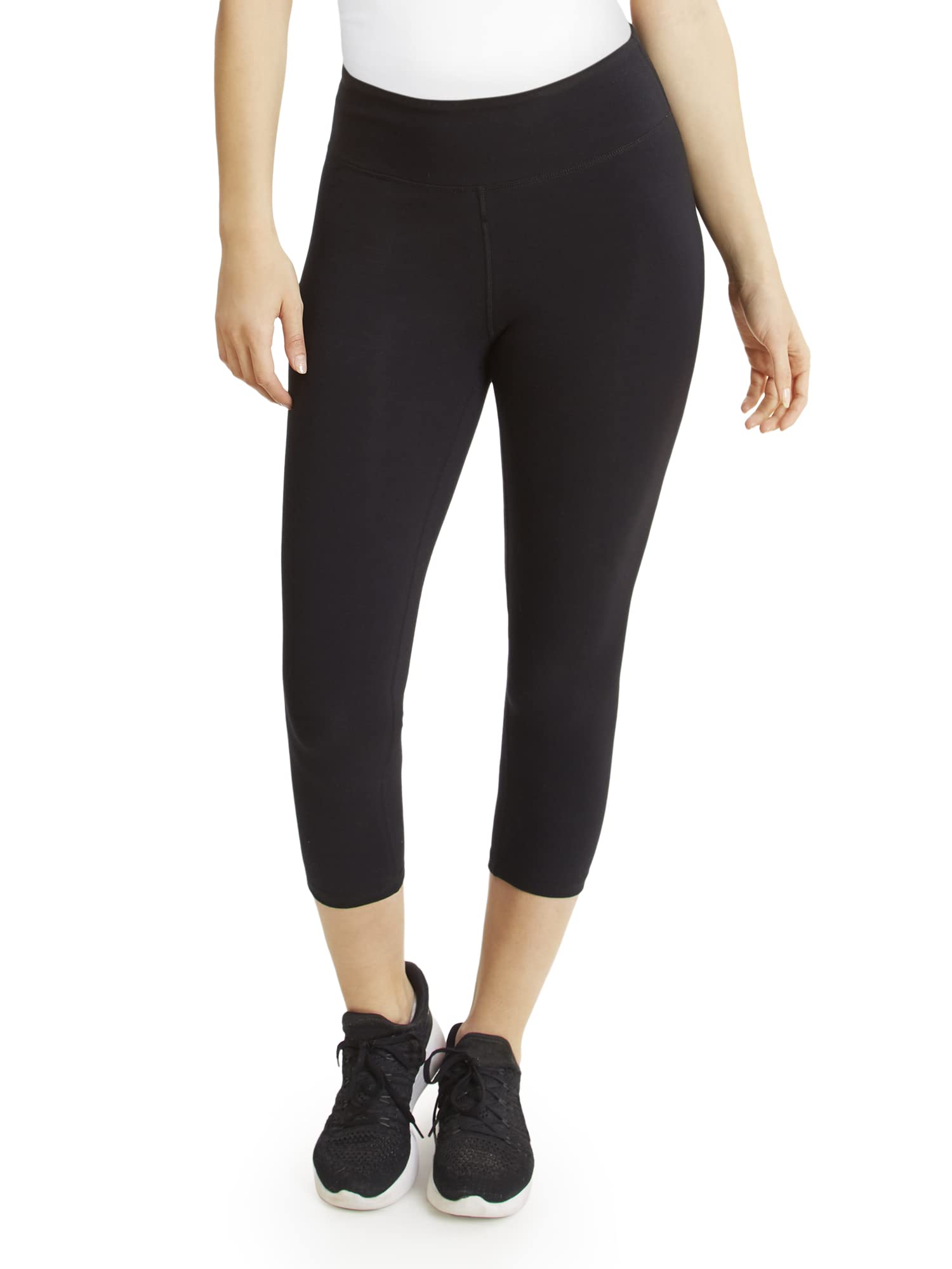 Danskin Women's Mid Rise Capri Leggings, Black Salt, X-Large for sale ...