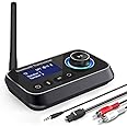 Amazon.com: Ainostone Bluetooth 5.3 Transmitter Receiver for 2 Headphones 3-in-1 Audio Adapter ...