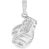 Amazon.com: High Polish 14k White Gold 3D Boxing Gloves Charm Sports Pendant: Jewelry