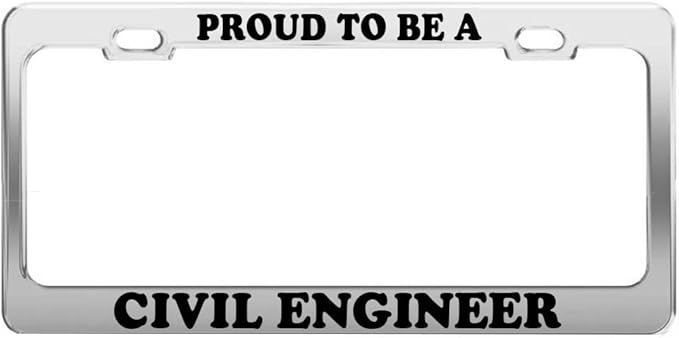Amazon.com: Product Express Proud to BE A Civil Engineer License Plate ...