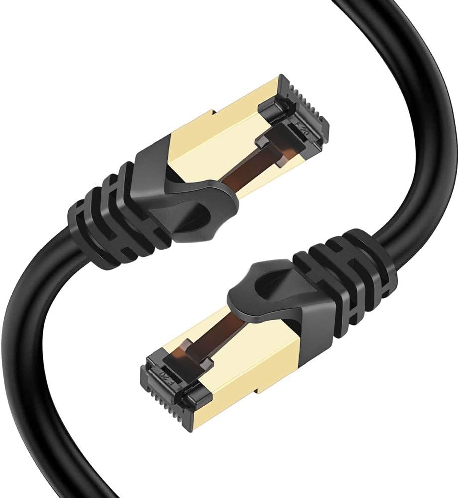 Accessori QING CAOQING Cavo Ethernet Cat 8 1M TV Box Router Cavo di ...