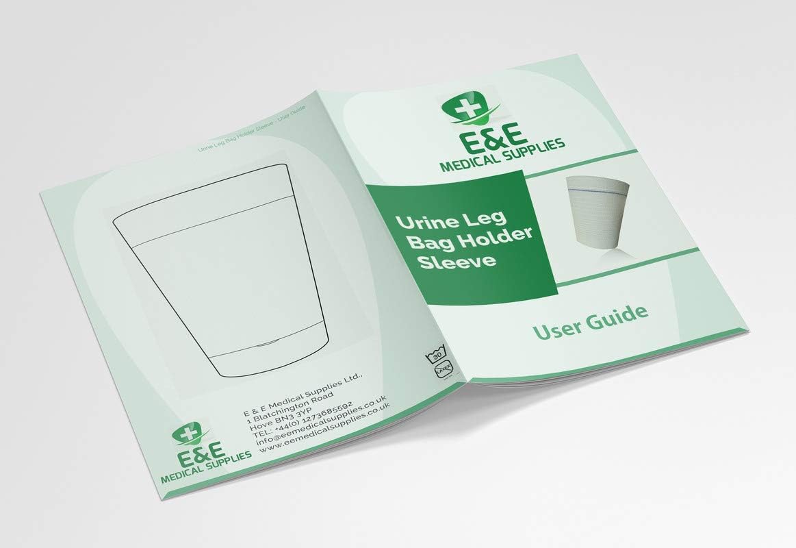 E&E Urine Leg Bag Holder – Bladder Fluid Retention Bag Sleeve, Non ...