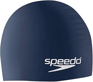 Speedo Silicone Solid Swim Cap, Navy, On : Amazon.com.au: Sports, Fitness & Outdoors
